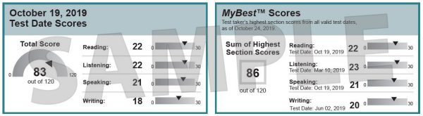 Setting TOEFL iBT Score Requirements